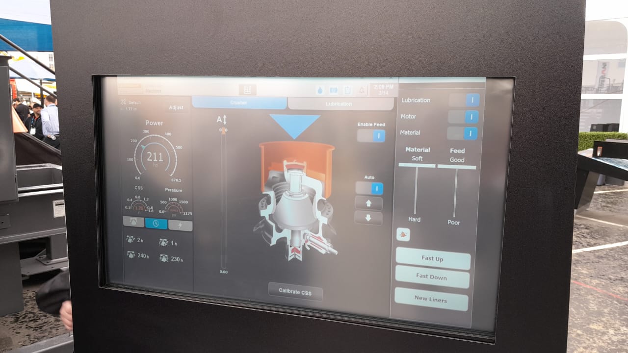 Novo britador cônico mais potente para mineração e diversas operações ...