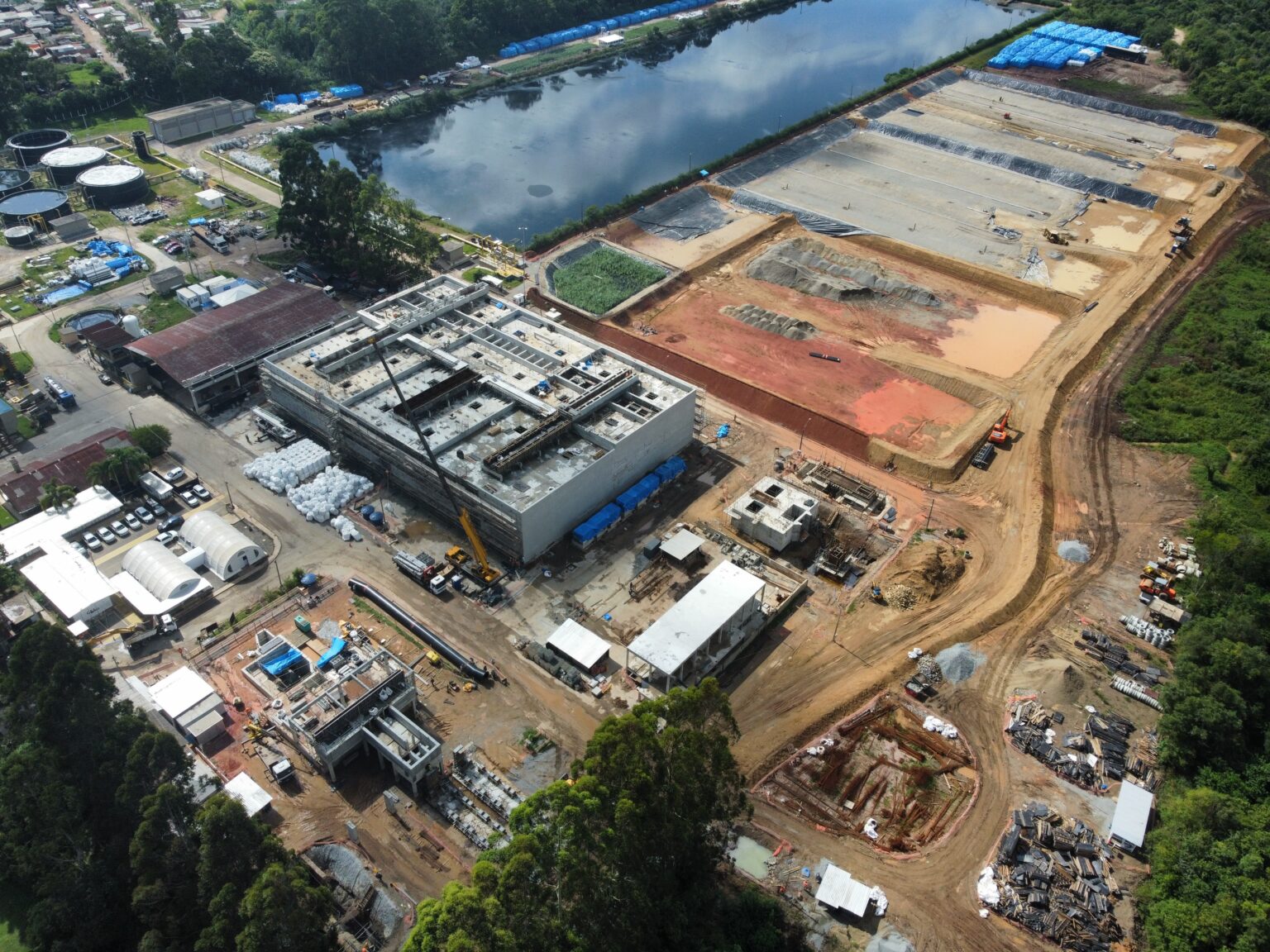 Gestão de lodo transforma ETE em ativo sustentável